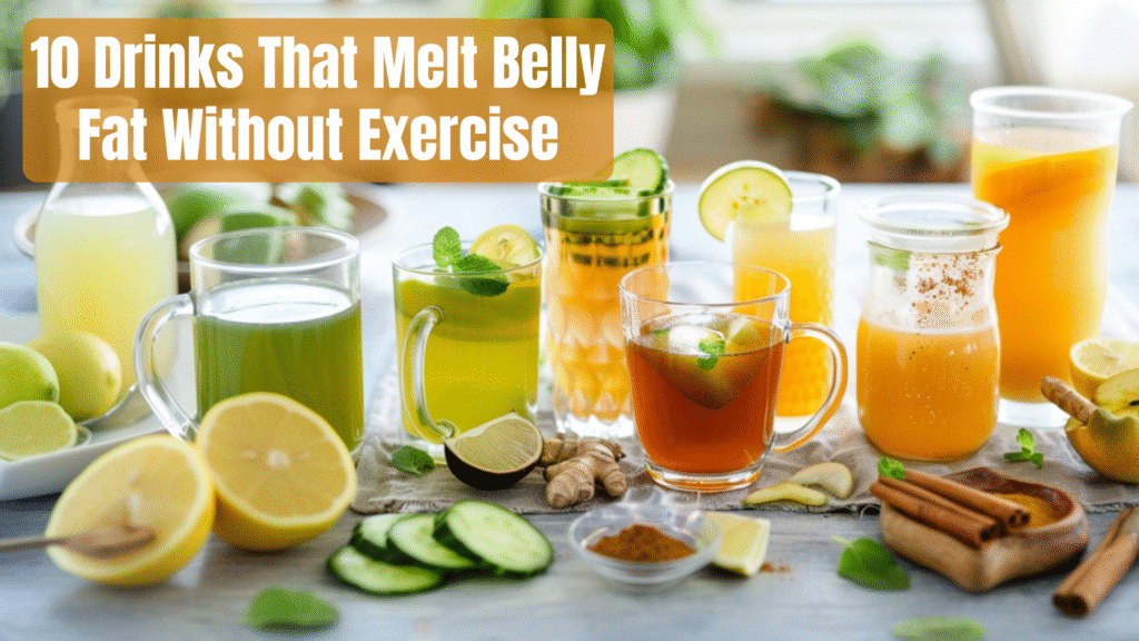 10 Drinks That Melt Belly Fat Without Exercise - Lifestyle Landscape ...